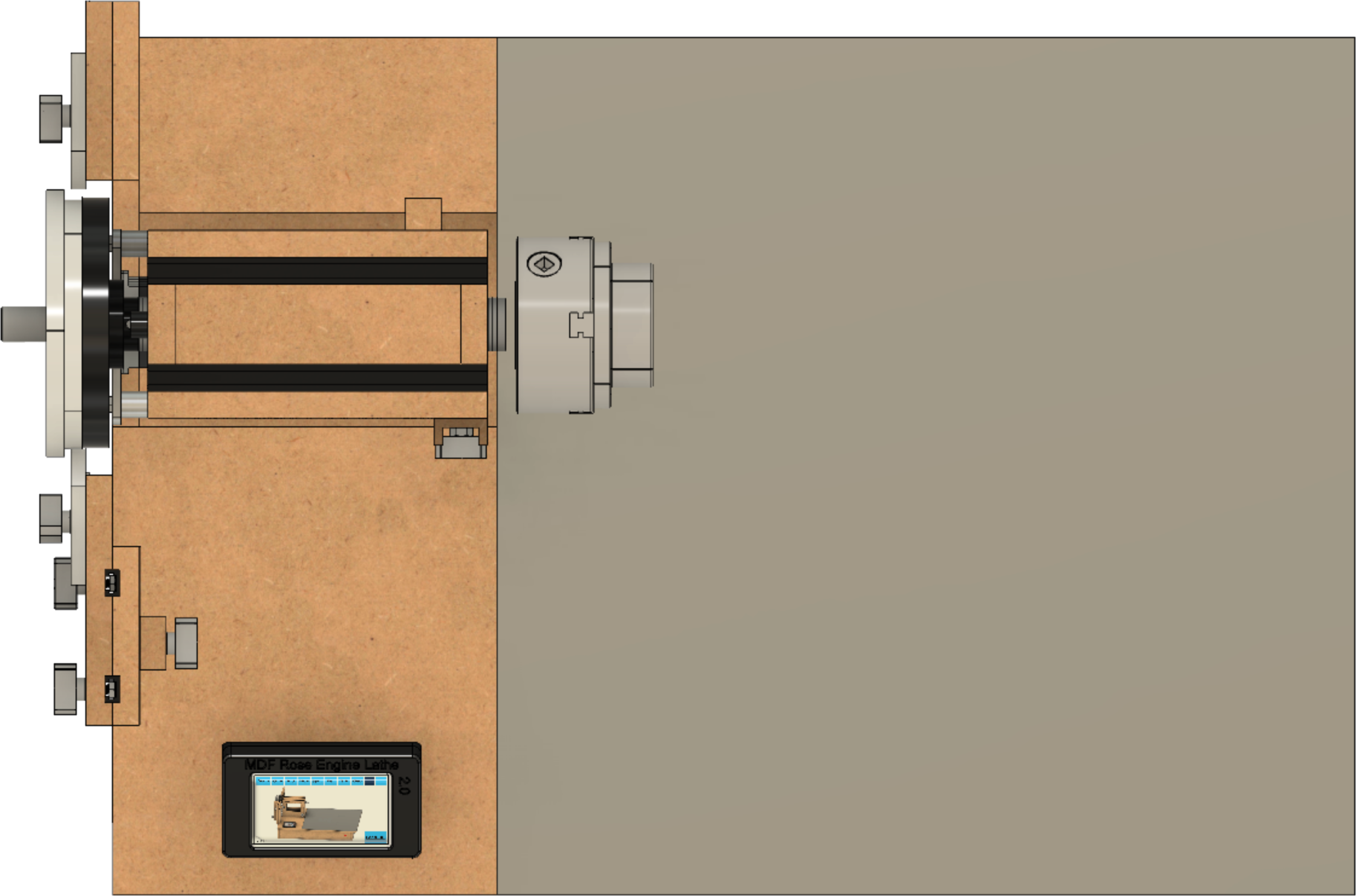 MDF Rose Engine Lathe 2.0